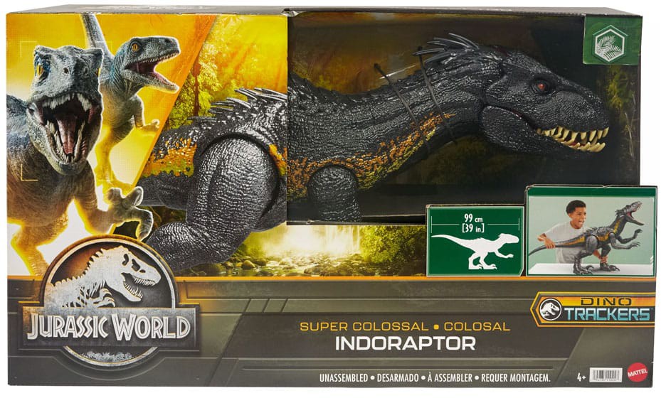 Jurassic World: Dino Trackers - Super Colossal Indoraptor - Heromic