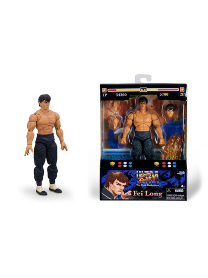 Street Fighter II - Fei-Long 6" Figure - Heromic