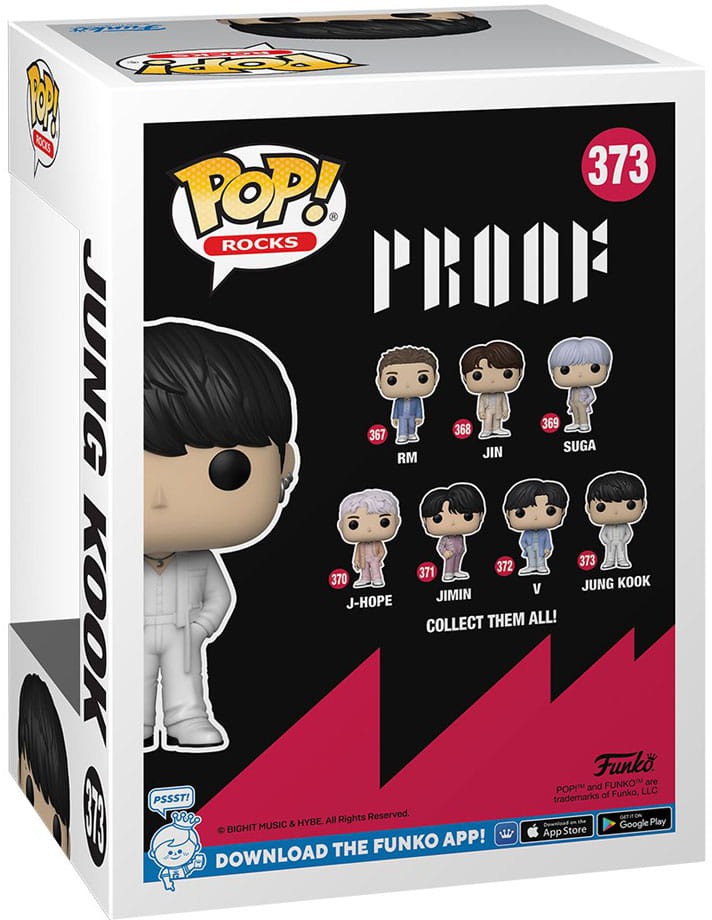 Funko POP! Rocks: BTS - Jung Kook (Proof) - Heromic