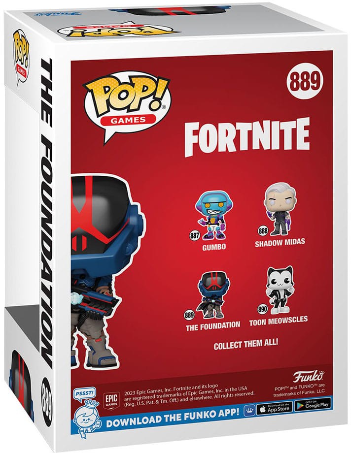 Funko POP! Games: Fortnite - The Foundation - Heromic