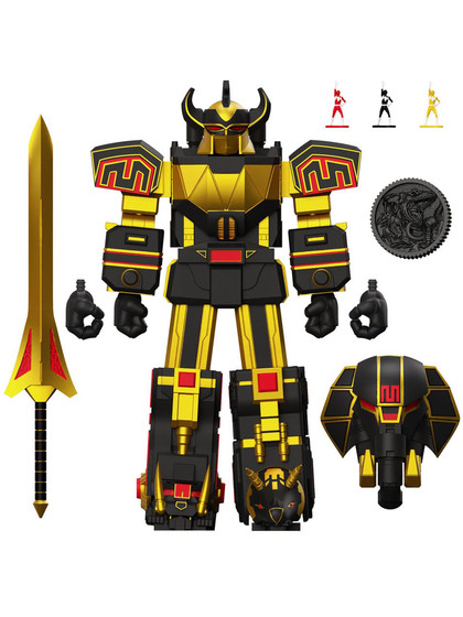 Mighty Morphin Power Rangers Ultimates - Megazord (Black/Gold) - Heromic