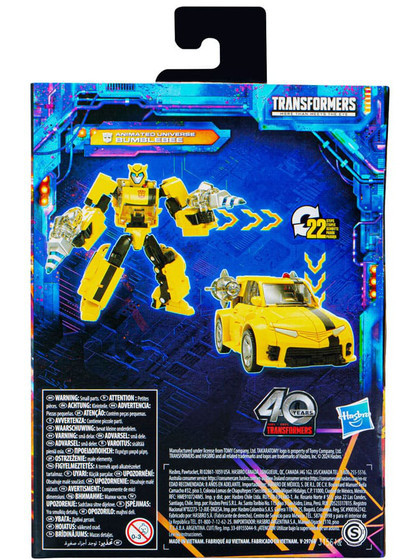 Transformers Legacy United - Animated Universe Bumblebee Deluxe Class ...