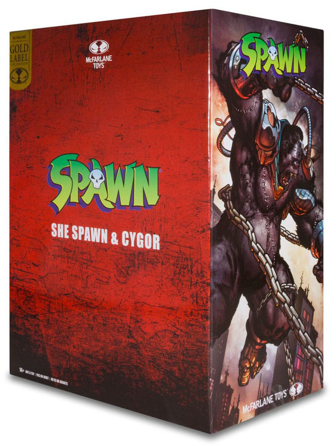 Spawn - She Spawn & Cygor (Gold Label) 2-Pack - Heromic
