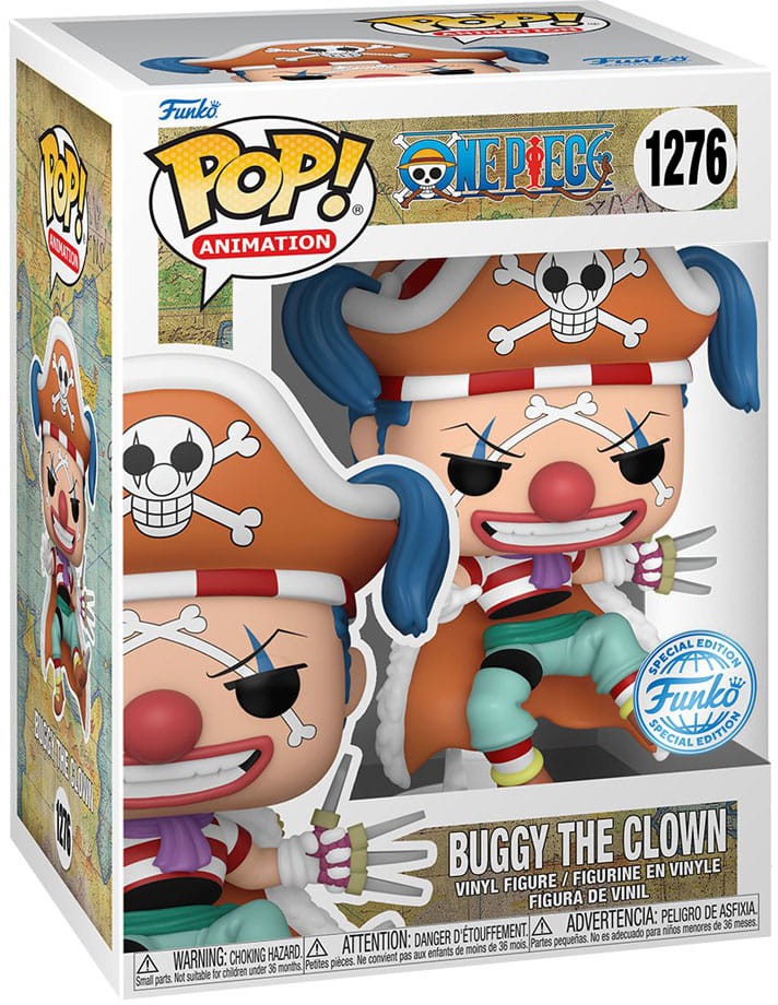 Funko POP! Animation: One Piece - Buggy the Clown - Heromic