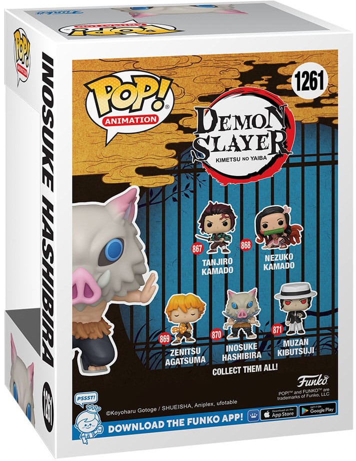 Funko POP! Animation: Demon Slayer: Kimetsu no Yaiba - Inosuke ...
