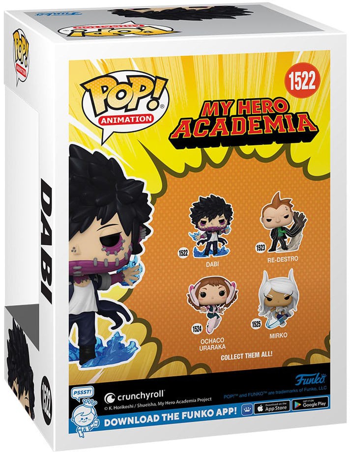 Funko POP! Animation: My Hero Academia - Dabi with Flames - Heromic