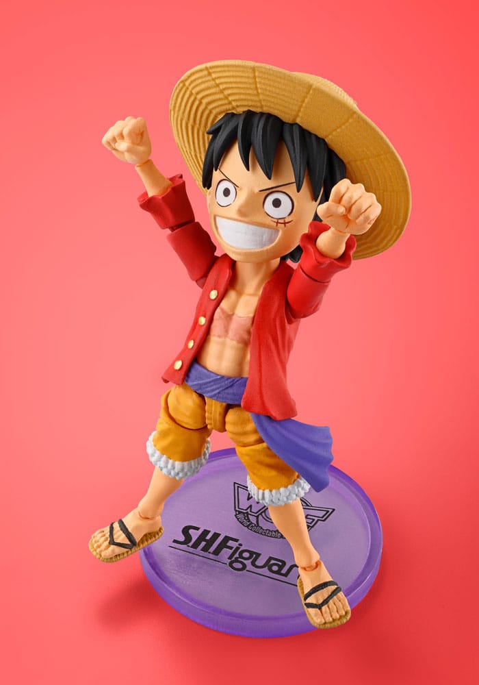 One Piece - Monkey D. Luffy - World Collactable Figures x S.H. Figuarts ...