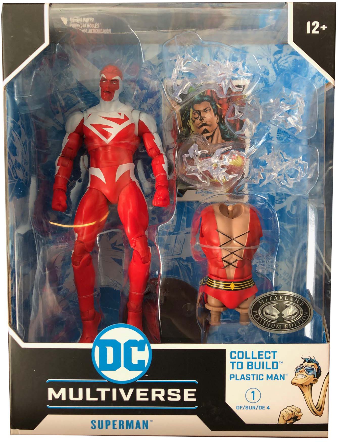 DC Multiverse - Superman (BAF: Plastic Man) (Platinum Edition) - Heromic
