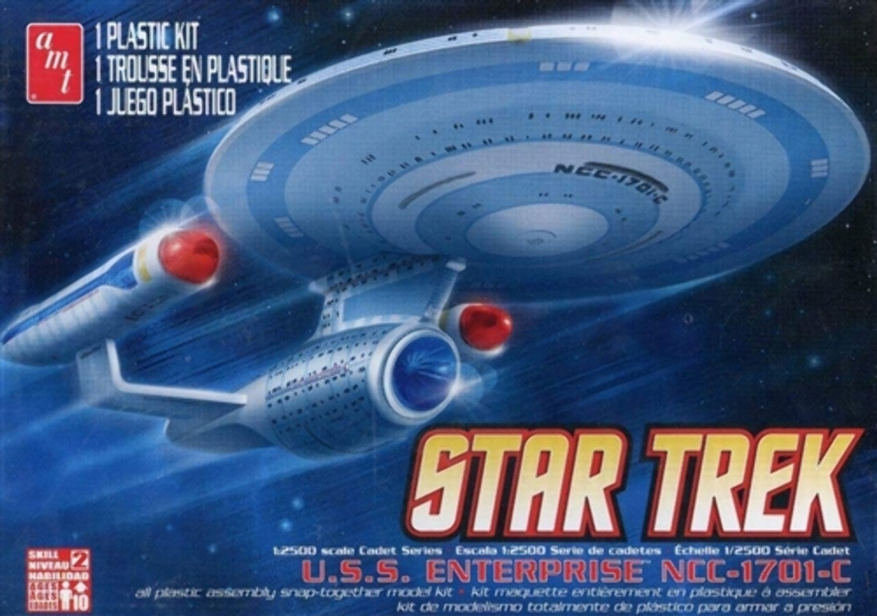Star Trek USS Enterprise NCC-1701-C Model Kit - 1/2500 - Heromic