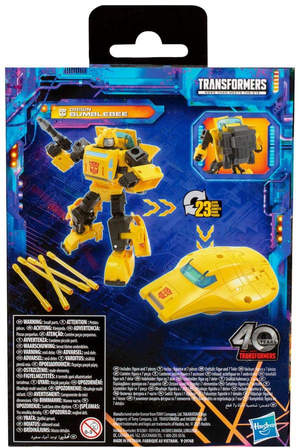 Transformers Legacy: United - Origin Bumblebee Deluxe Class - Heromic