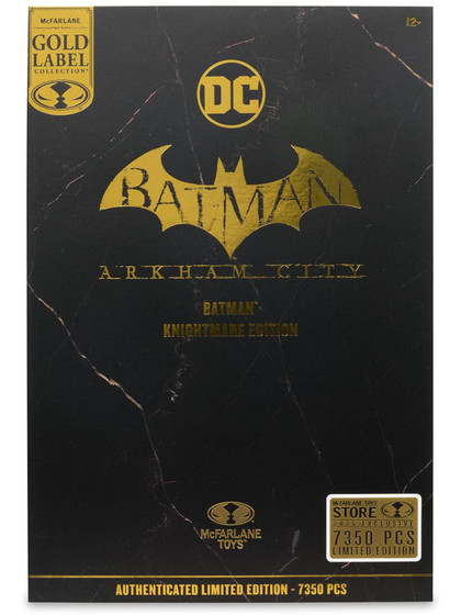 DC Multiverse - Batman (Arkham City) (Knightmare Edition) (Gold Label ...
